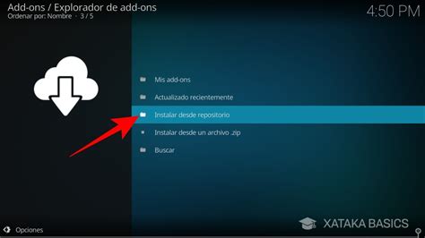 Cómo instalar addons en Kodi