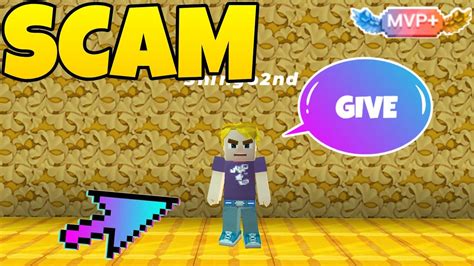 Exposing Scammer In Skyblock Blockman Go Youtube