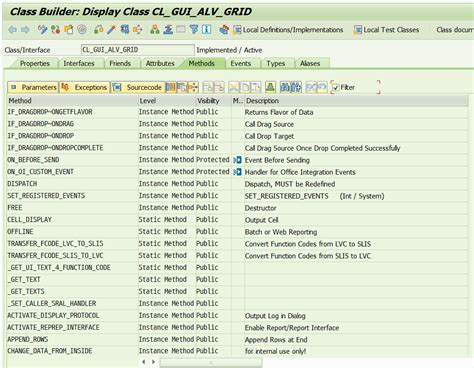 Abap 클래스class Method For Event Double Click