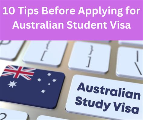 10 Tips Before Applying For Australian Student Visa By