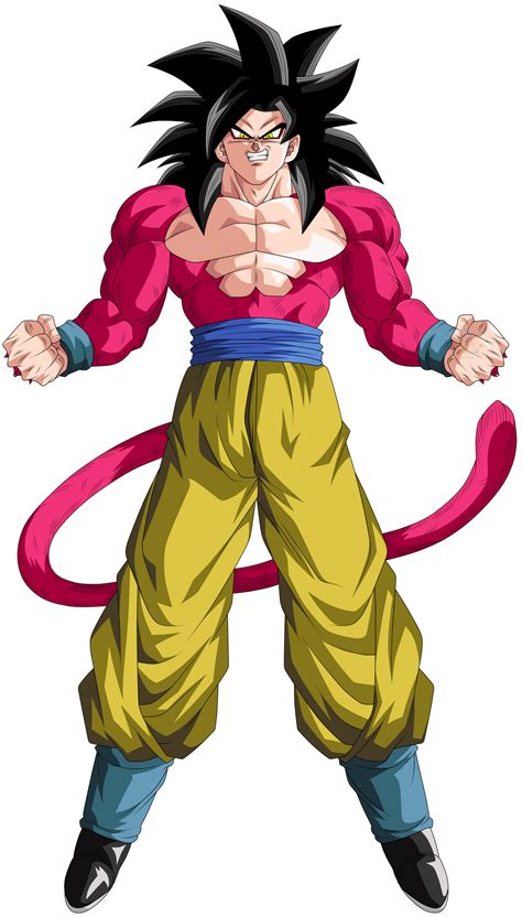 Goku Super Saiyajin 4 [v2] By Arbiter720 On Deviantart Goku Super