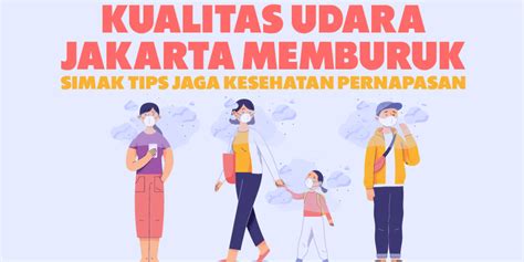 INFOGRAFIK Kualitas Udara Jakarta Buruk Simak Tips Menjaga Kesehatan Pernapasan