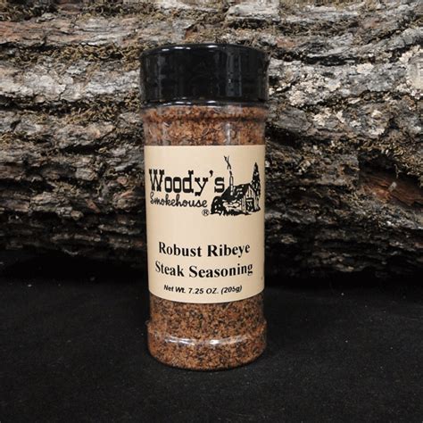 Robust Ribeye Steak Seasoning Woodys Smokehouse