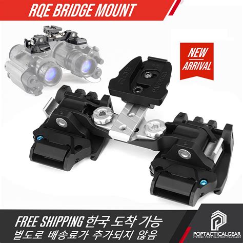 전술 Kvc Rqe 브리지 범용 듀얼 브리지 야간 투시경 Pvs 14 Mum Dvo Mini Nseas 퍼펙트 마운트