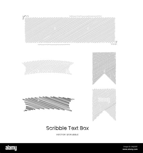 Scribble Text Box Design Stock Vector Image And Art Alamy