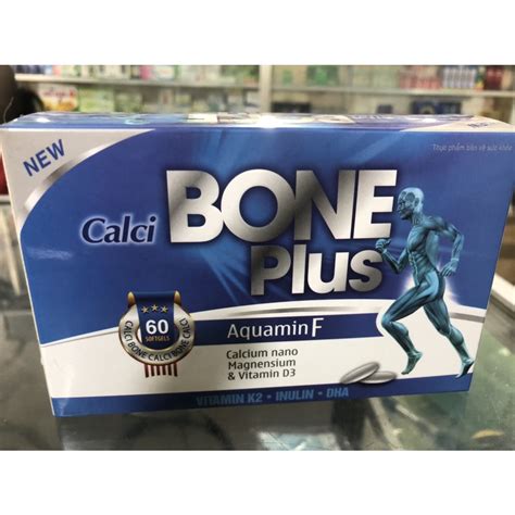 Viên Uống Bổ Sung Calci Bone Plus Hộp 6 Vỉ X 10 Viên