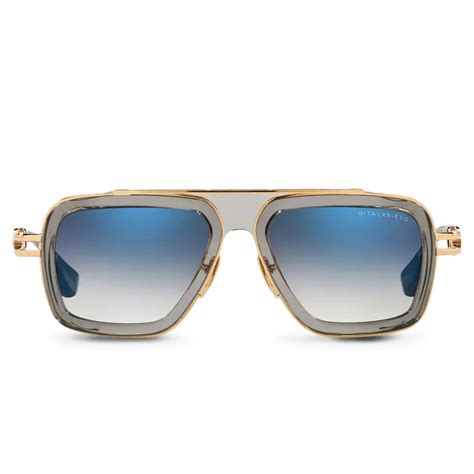 Dita Lxn Evo Dts403 A 02 Crystal Grey White Gold Sunglasses And Dts403 A 02