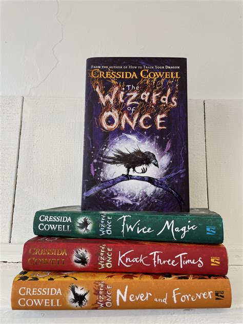 Wizards Of Once Complete Series First Edition First Printing Signed