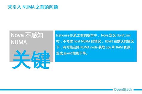 Numa技术在nova中的应用