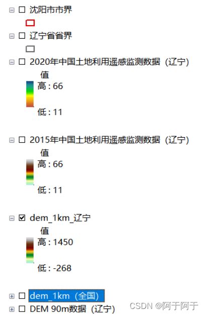 基于arcgis的2015 2020辽宁省土地利用变化分析沈阳市gis数据 Csdn博客