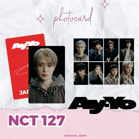 Jual Termurah Photocard Pc Nct 127 Ay Yo Ay Yo Album Digipack Ver