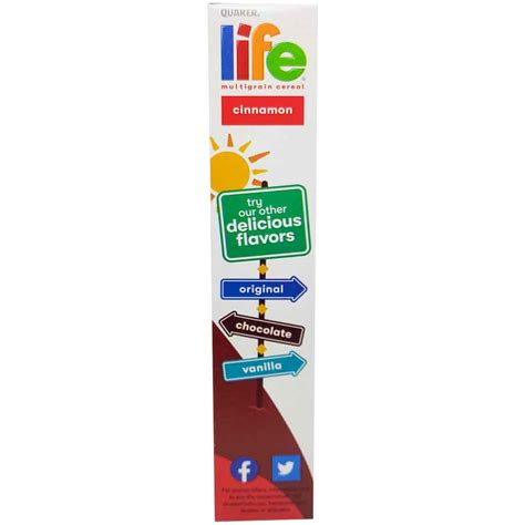 Quaker Life Multigrain Cereal Cinnamon 370 Gram