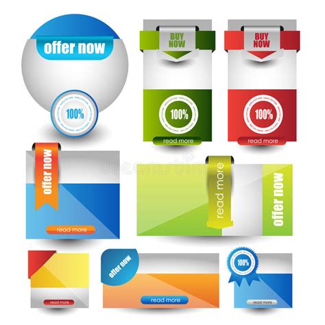 Web Design Template Navigation Elements Navigation Buttons With