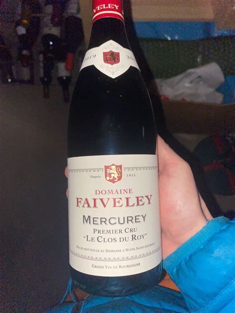 2019 Faiveley Mercurey 1er Cru Clos du Roy France Burgundy Côte