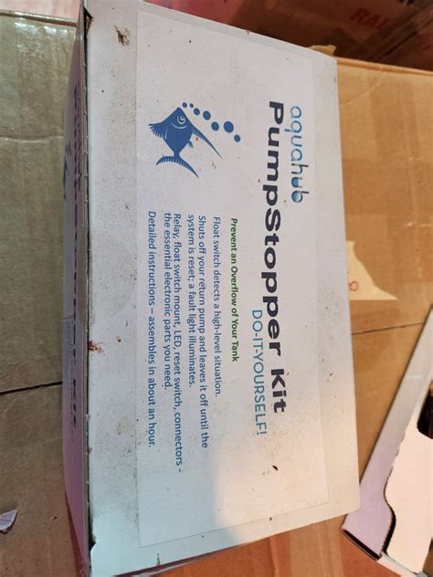 Fs Aquahub Pump Stopper Kit New Boston Reefers Society