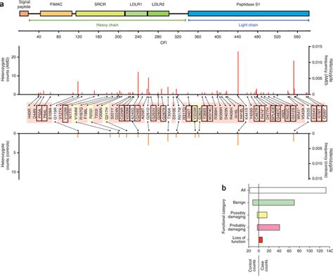 Burden Of Cfi Rare Variants A Top Domain Structure Of The Cfi Download Scientific Diagram