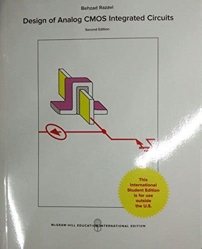 Design Of Analog Cmos Integrated Circuit Behzad Razavi 9781259255090