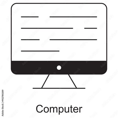 Computer Icon High Performance Computers For Work And Play Icon