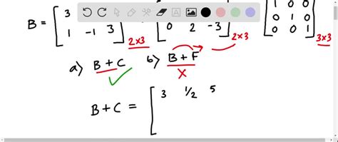 Solvedmatrix Operations The Matrices A B C D E F G And H Are