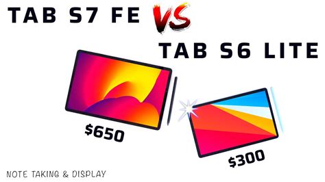 Galaxy Tab S7 Fe Vs Galaxy Tab S6 Lite Key Differences You Need To