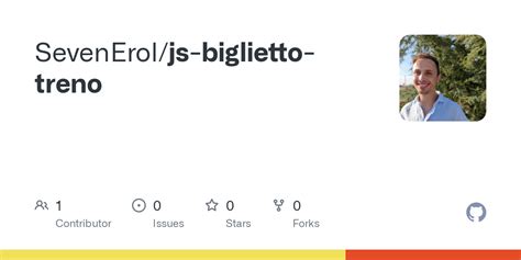 Github Sevenerol Js Biglietto Treno