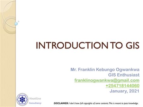 Introduction To Gis Ppt