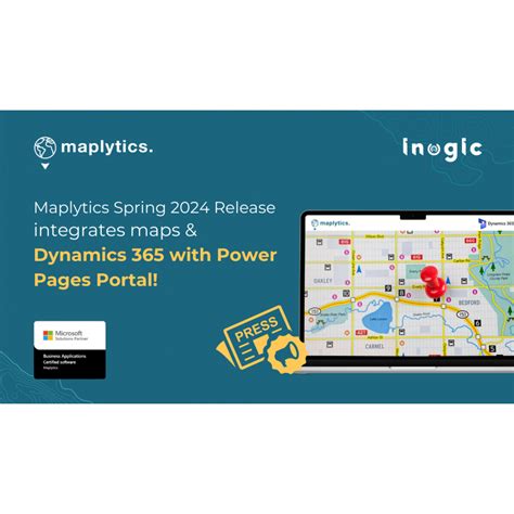 maplytics spring 2024 release integrates maps and dynamics 365 with power