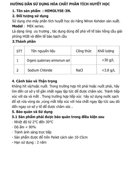 Hdsd Hemolyse 3n Pdf