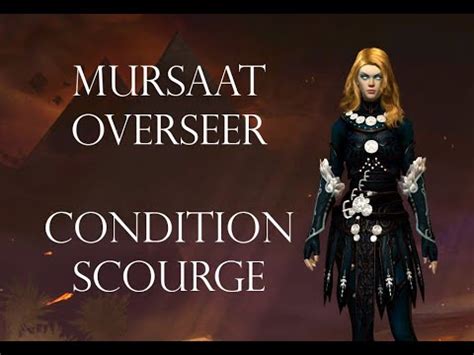 Mursaat Overseer Condition Scourge Doomed Guild Wars 2 Raids