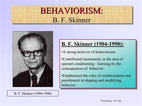 Structuralism Behaviorism Psychology Ppt