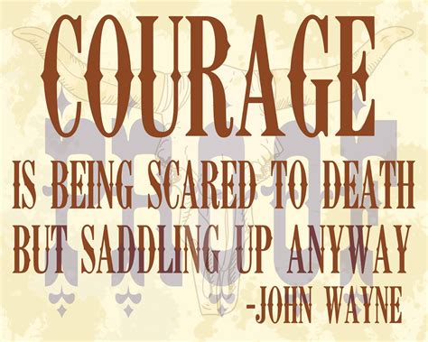 Courage John Wayne Quote Printable
