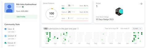 bibi asha k on linkedin leetcode codingjourney programming
