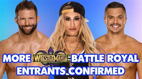 Updated WrestleMania 34 Battle Royal Fields WrestleTalk