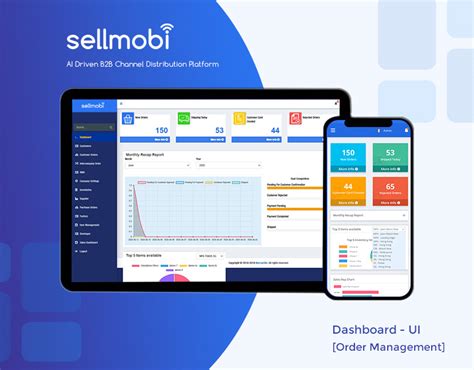 Order Management Dashboard UI On Behance