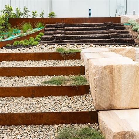 230mm Redcor Steel Garden Edging Shapescaper