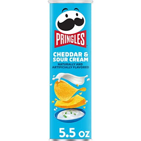 Pringles Potato Crisps Chips Lunch Snacks On The Go Snacks Cheddar