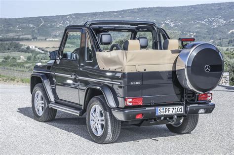 Mercedes G Class Cabriolet Will Arrive Next Year As New 4x4 Soft Top