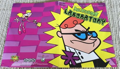 2 Orig Dexters Laboratory And Powerpuff Girls First Ever Cn Press Kits W