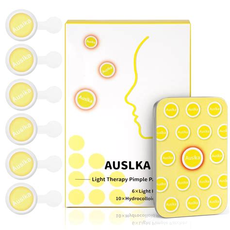 Auslka 6 Pack Led Light Therapy Pimple Patch Red Chile Ubuy