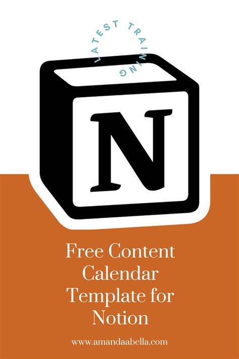 Free Content Calendar Notion Template Walkthrough For Coaches Amanda