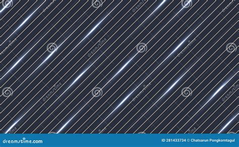abstract diagonal lines pattern with lighting effect on blue background stock vector