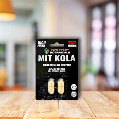 Pure Infinity Mit Kola Kratom Chewable Tablets 150mg Buy Now