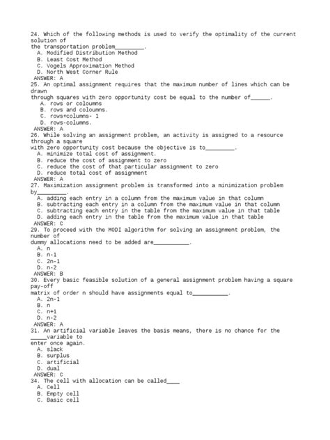 Mcq Unit 5 Pdf Mathematical Optimization Algorithms And Data Structures