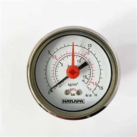 Hakin 63mm 25inch Stainless Steel Aisi 304 316l Case Pressure Gauge