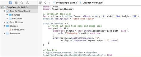 Xcode Swift Playgrounds 2 Scripting Files The Eclectic Light Company
