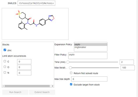 graphical user interface — aizynthfinder 4 3 2 documentation