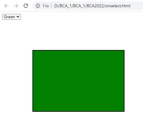 Example Of Handling OnChange Event In JavaScript Programmingempire