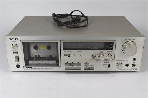 Sony Stereo Cassette Deck Model No Tc K71 7570