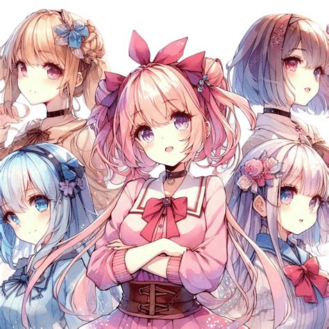 Anime Girl 3d Art Anime Girl On Rooftop Digital Art Stock Illustration