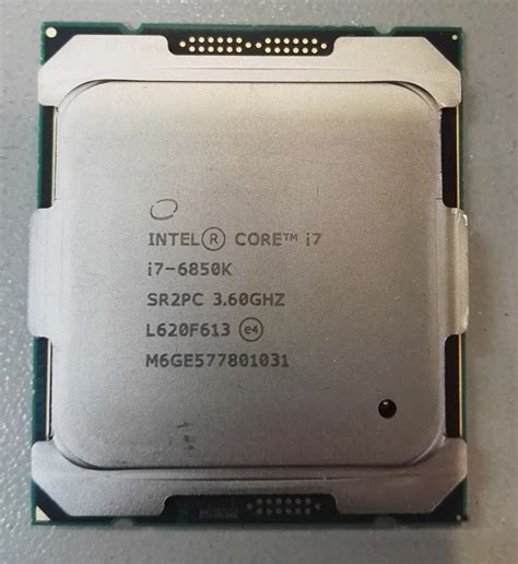 Free shipping Original Intel Xeon I7 6850k I7 6850K 3.60GHZ 15M 14nm 6 ...